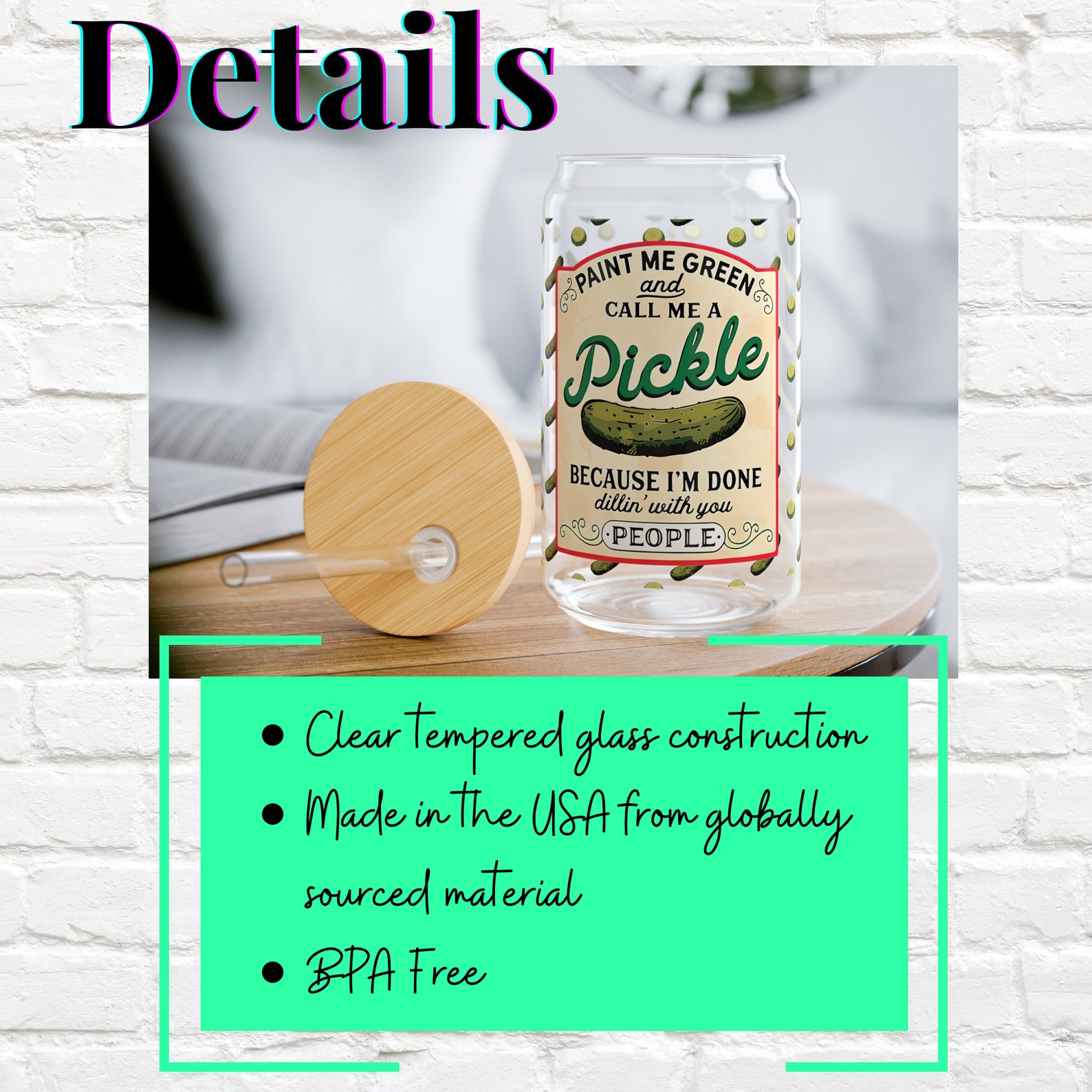 Paint Me Green and Call Me a Pickle Because I'm Done Dillin' With You ...