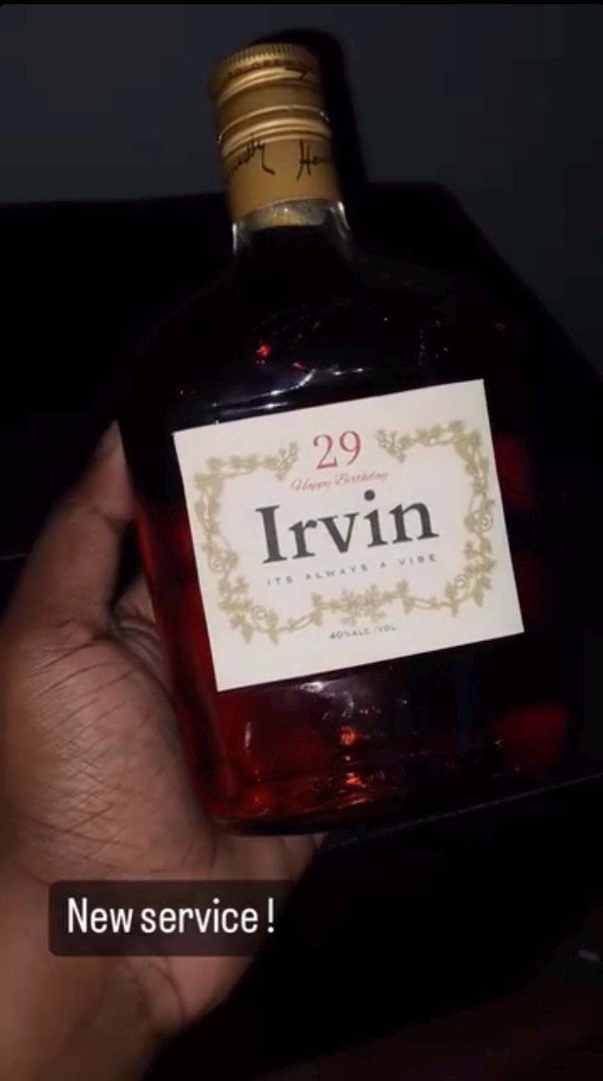 Custom Hennessy Label - Etsy