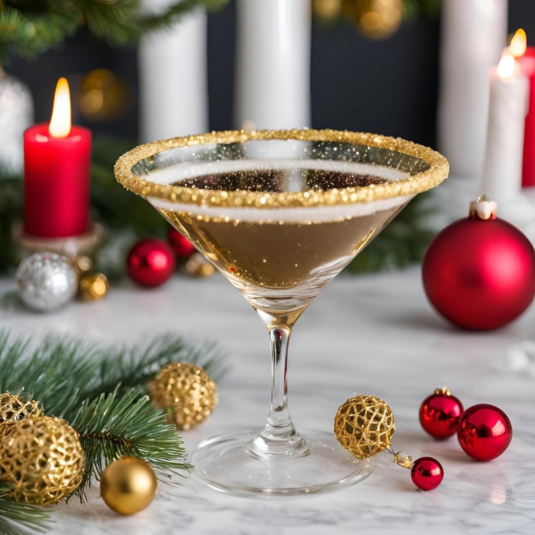 Gold Rimming Sugar: Sip & Shimmer Beverage Garnish - Etsy Canada