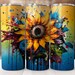 Sunflower BUNDLE 20 Oz Skinny Tumbler Sublimation Design - Etsy