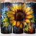 Sunflower BUNDLE 20 Oz Skinny Tumbler Sublimation Design - Etsy