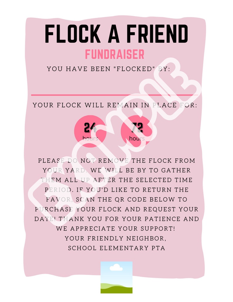 PTO/PTA Flock A Friend Fundraiser Bundle - Etsy