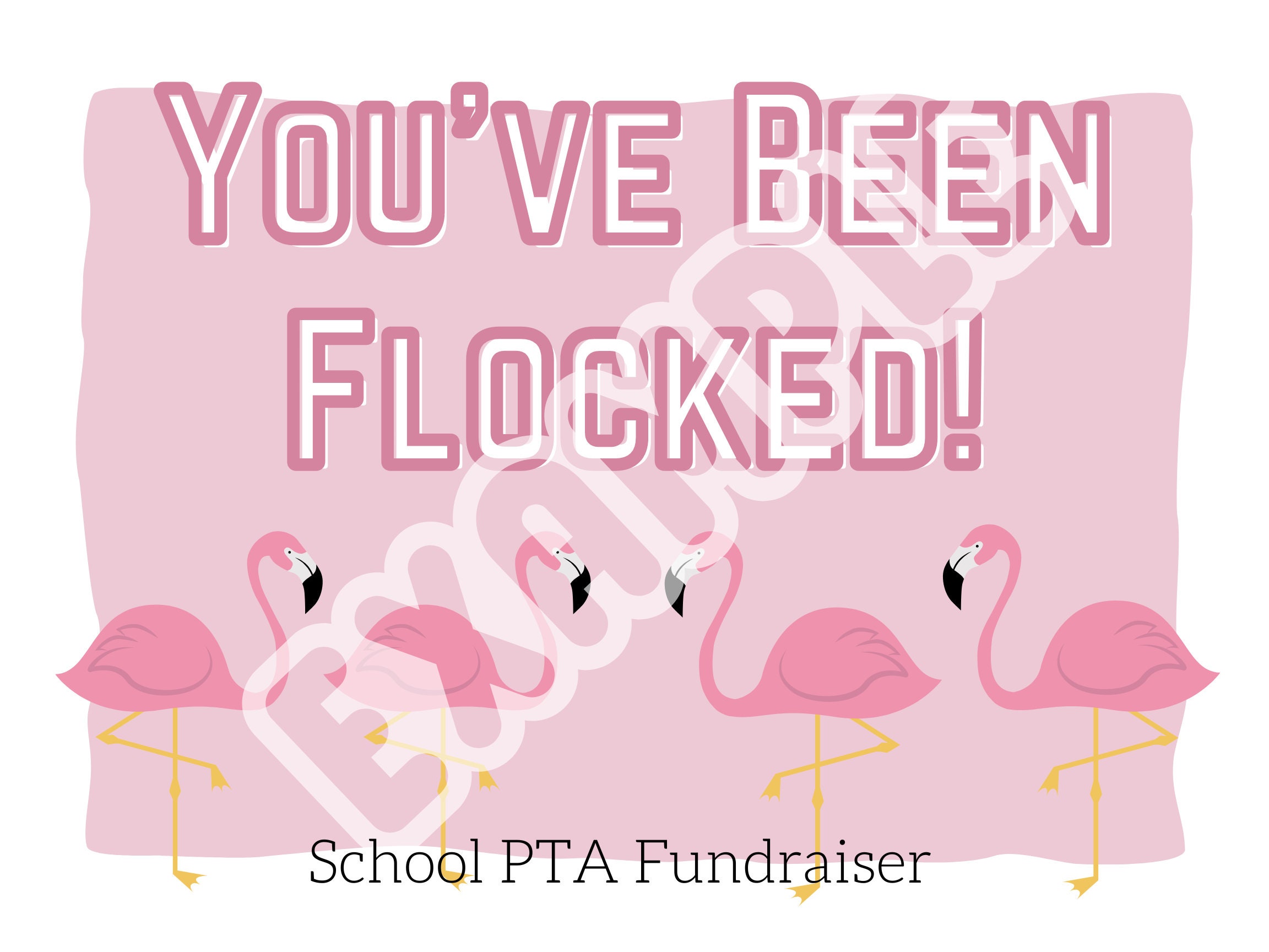 PTO/PTA Flock A Friend Fundraiser Bundle - Etsy