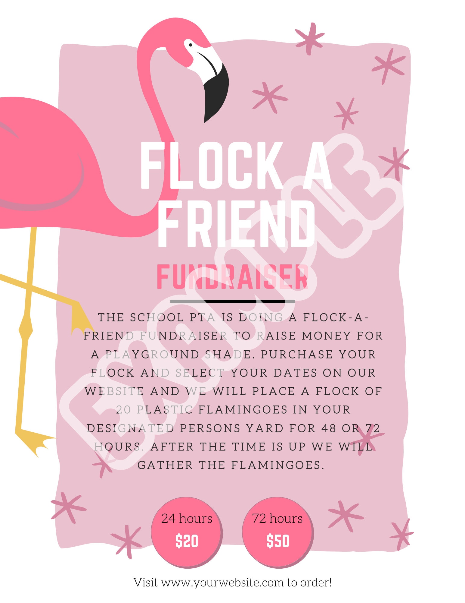 PTO/PTA Flock A Friend Fundraiser Bundle - Etsy