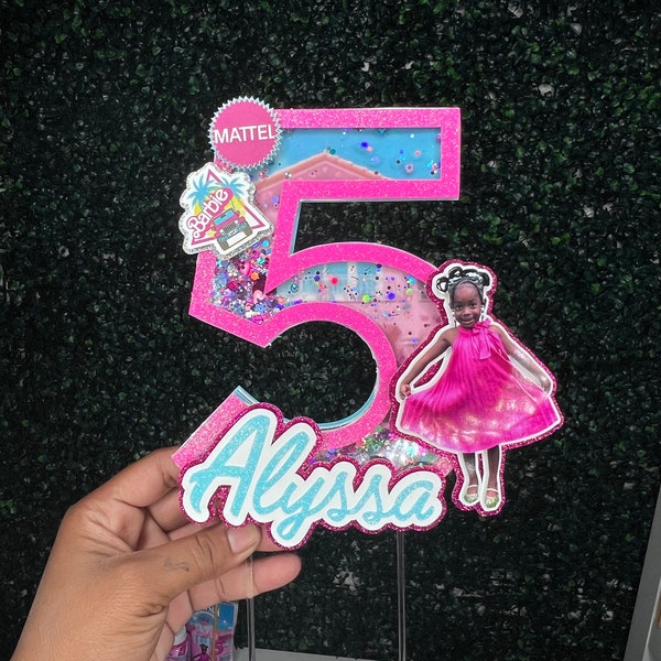 Barbie Cake Topper - Etsy