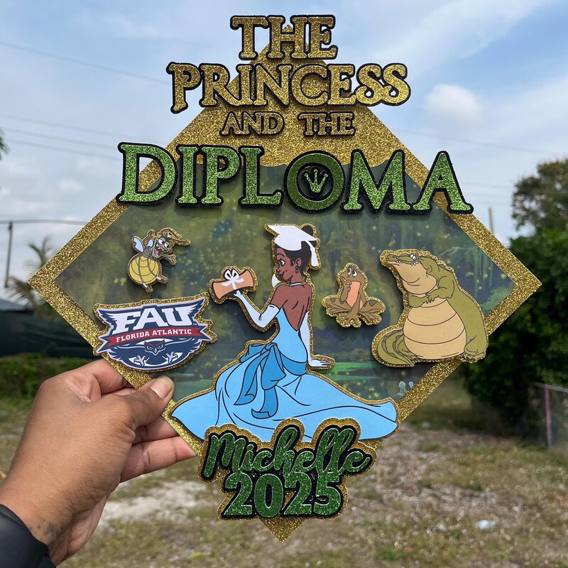 Princess Tiana Graduation - Etsy