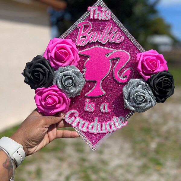 Barbie Grad Topper - Etsy