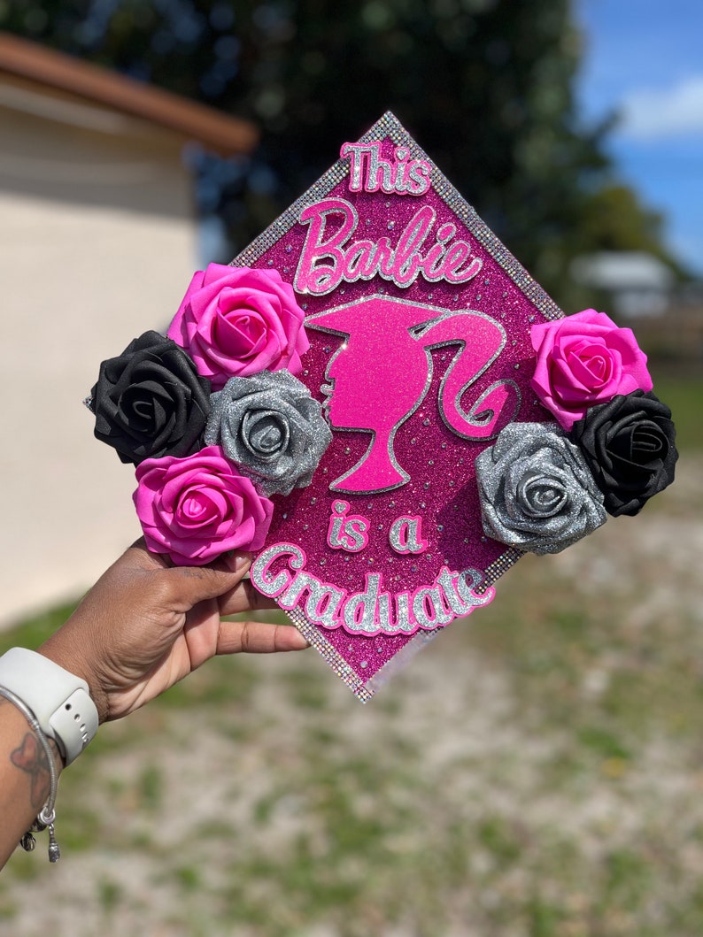 Barbie Grad Graduation Cap Topper - Etsy