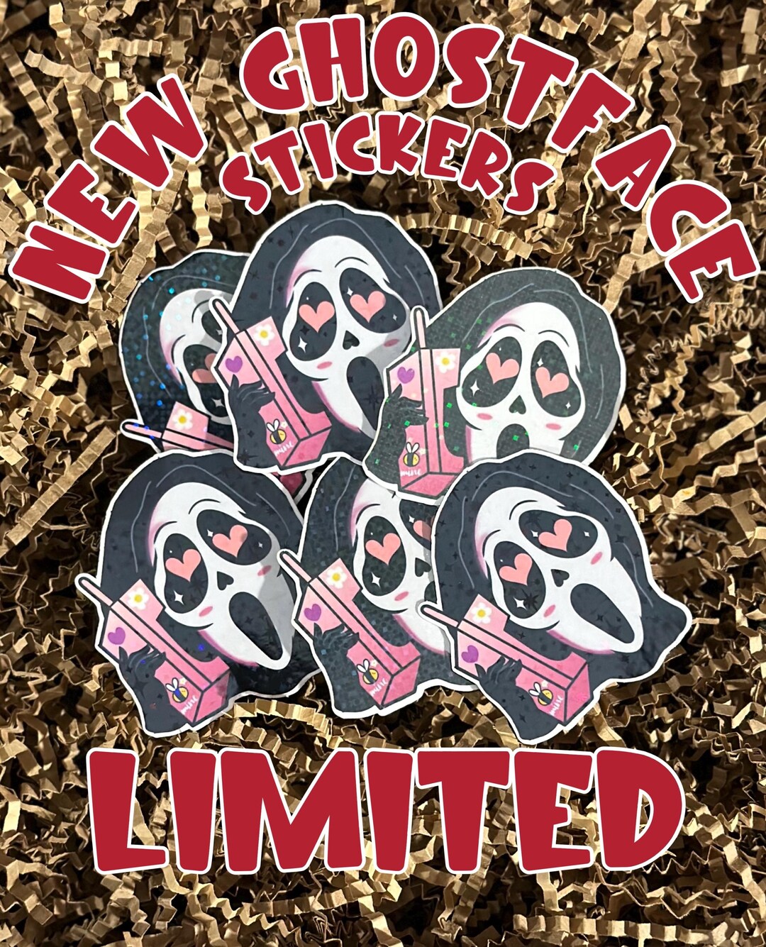 NEW Ghostface Sticker - Etsy