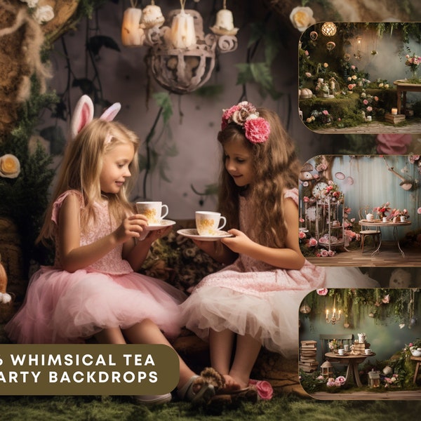 Tea Party Backdrop - Etsy