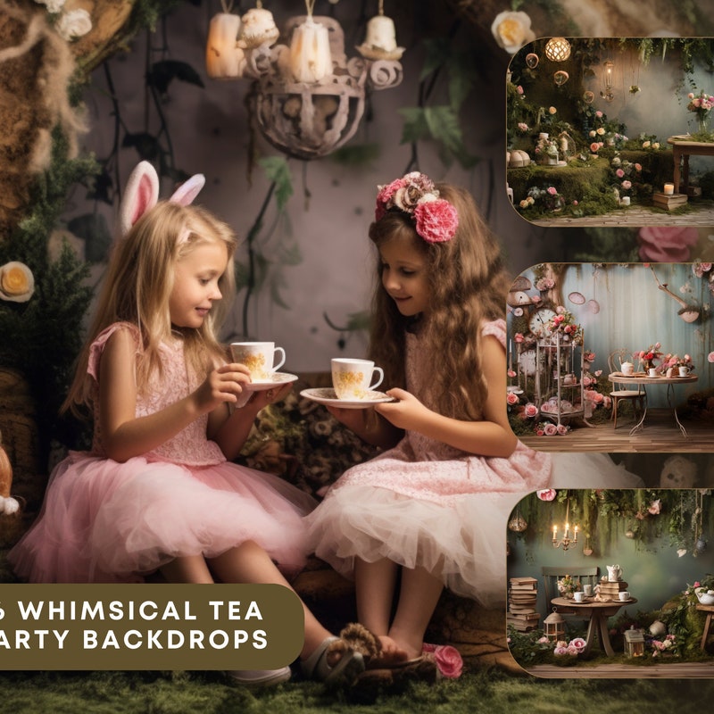 Tea Party Backdrop - Etsy