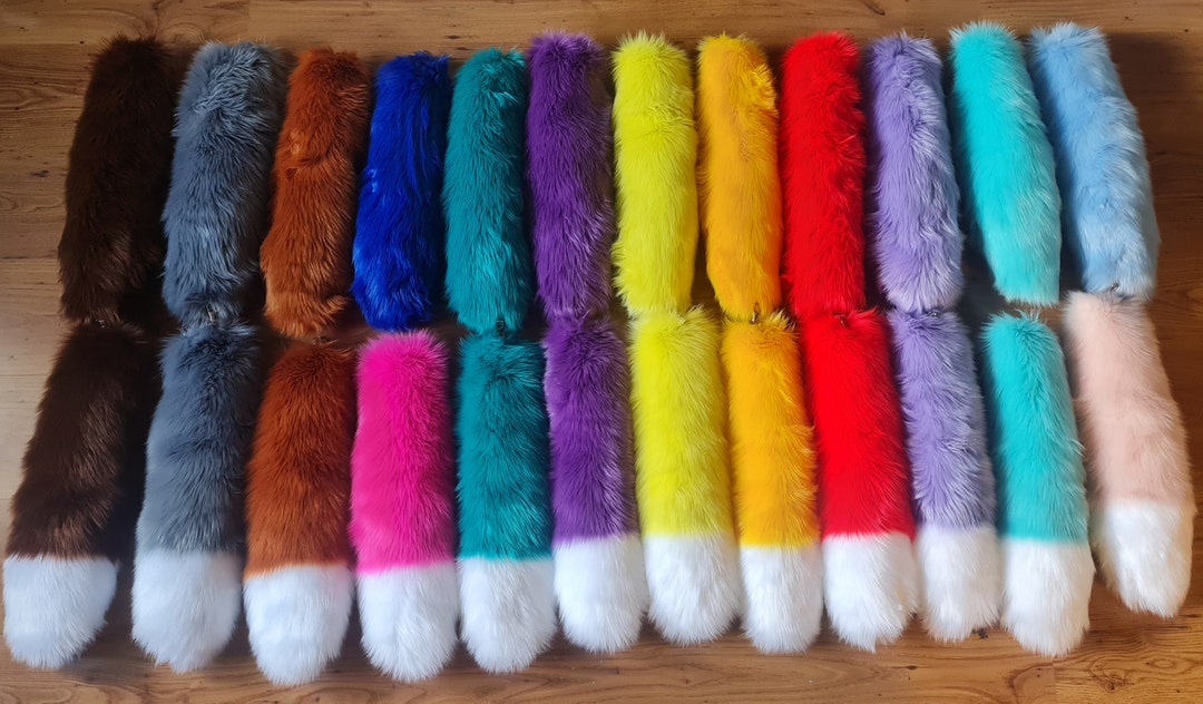 Furry Tails Fursuit Tails Therian Tails Etsy