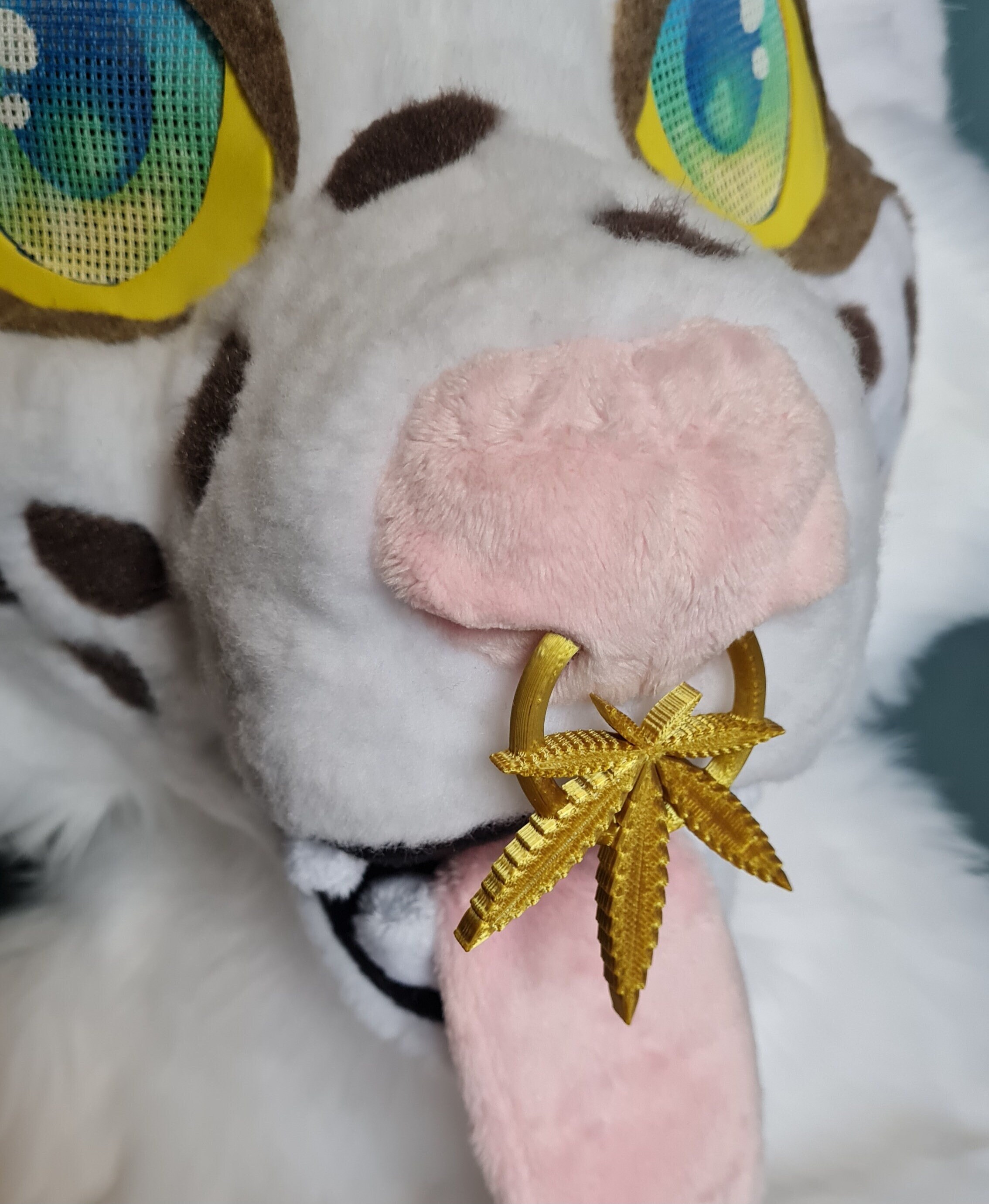 Fursuit Nose Rings Weed 420 - Etsy