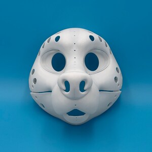Wolf 3D Printed Fursuit Head Base - Etsy