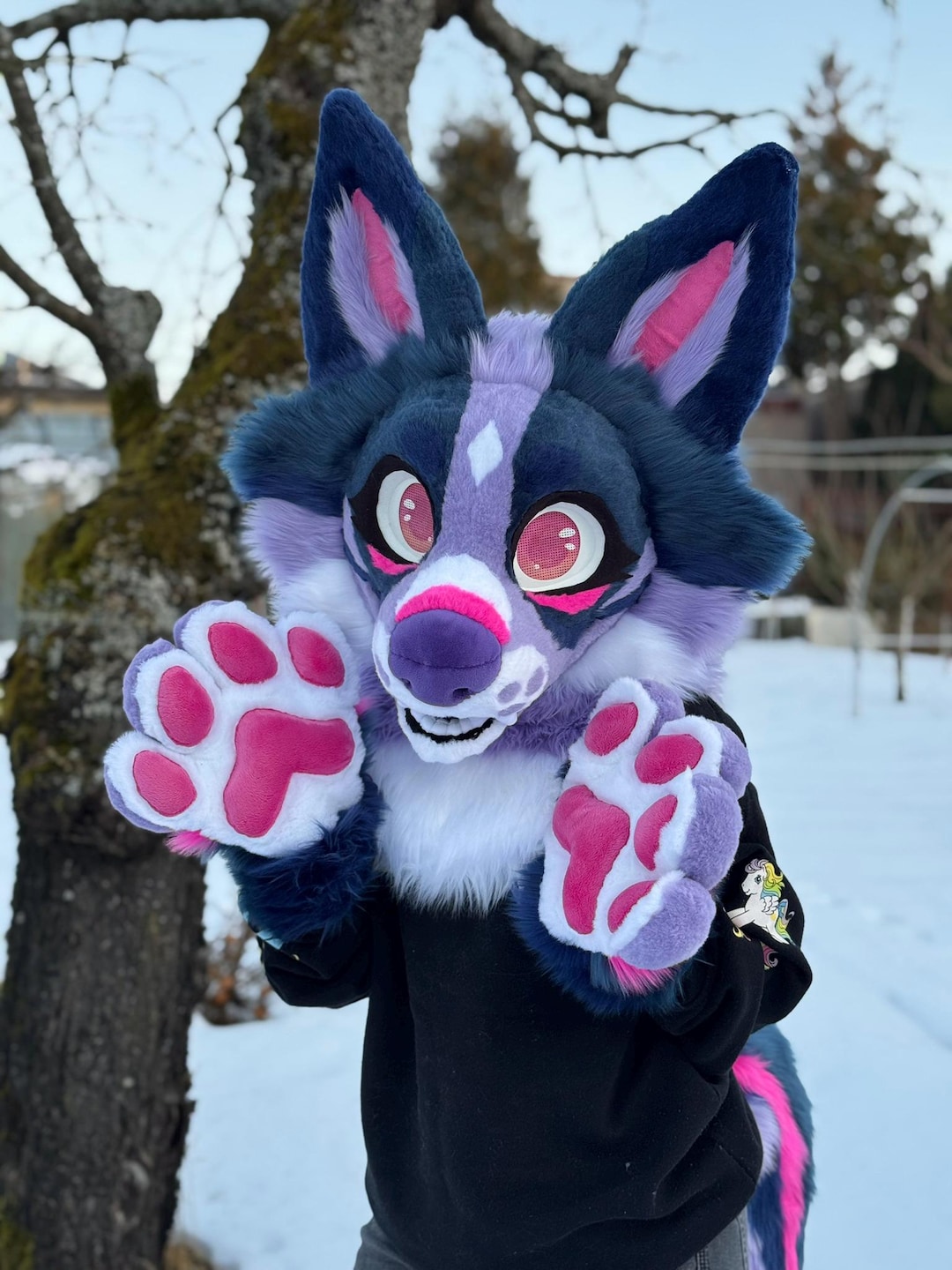Fursuit Furry Mini Partial Premade Mia the Wolf Fox - Etsy