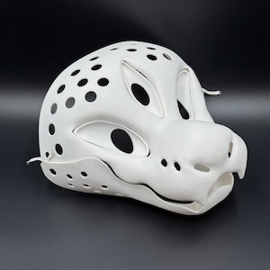 Snake Demon 3D Printed Fursuit Head Base - Etsy