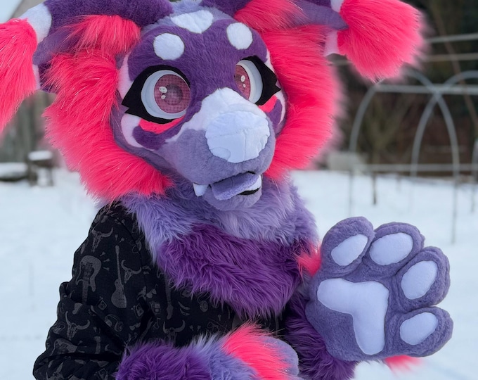 Fursuit Partial Premade Dog Wolf - Etsy