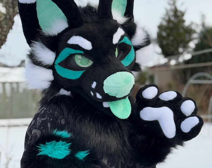 Fursuit Partial Premade Dog Wolf - Etsy