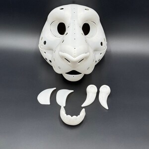 Smilodon Big Saber 3D Printed Fursuit Head Base - Etsy