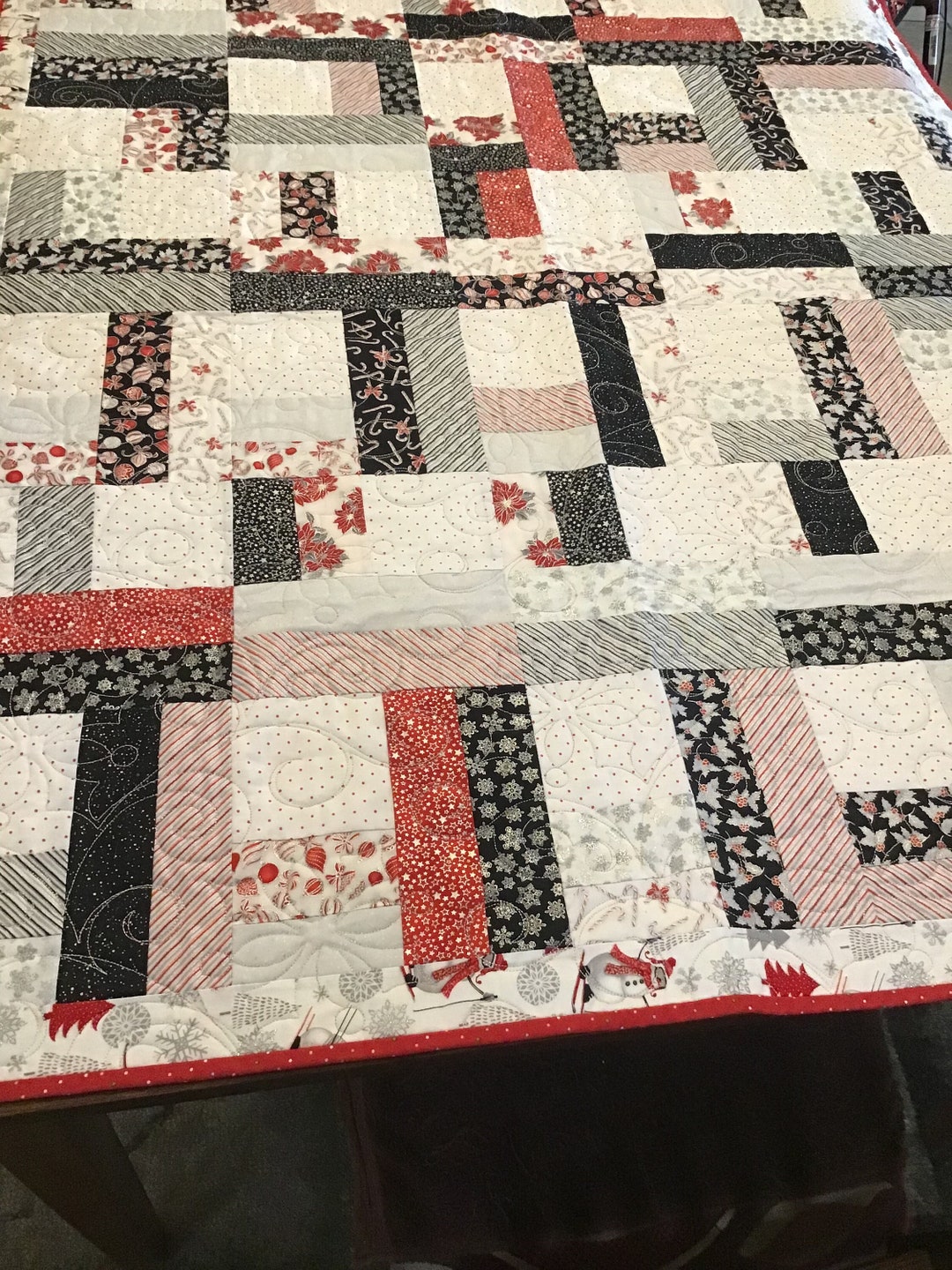 Christmas Quilt, Throw, Wall Hanging - Etsy