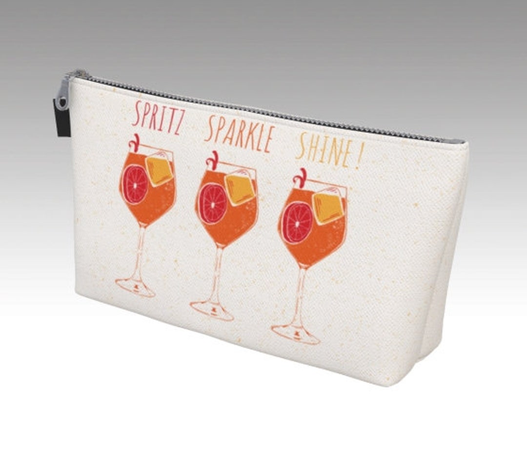 Aperol Spritz Sparkle Shine Tent Pouch - Etsy