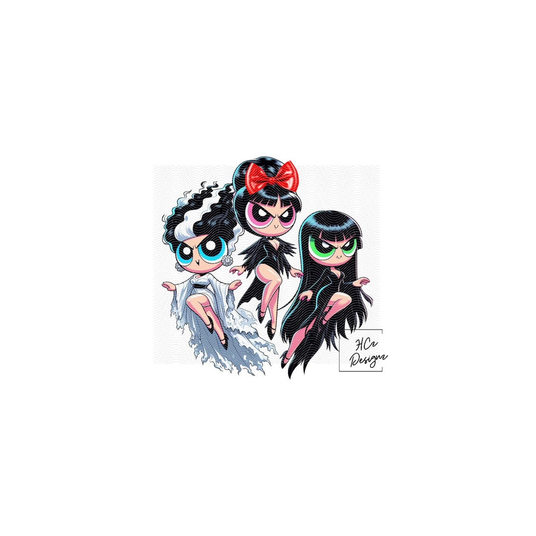 Powerpuff Ghouls PNG, Ghoul Gang Png Ghoul Gals - Etsy Canada