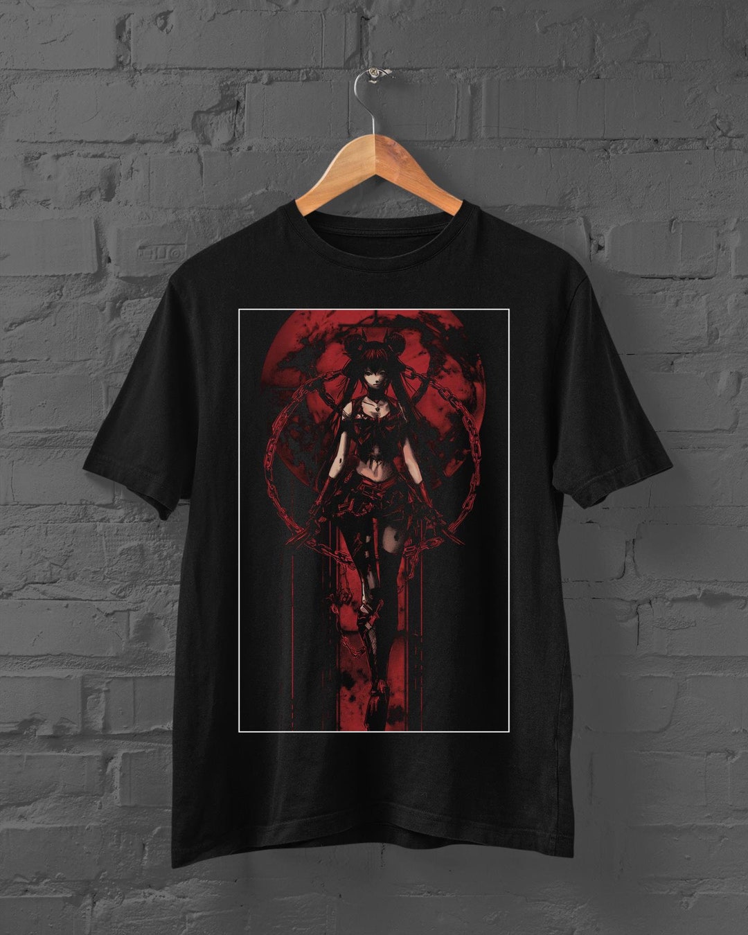 Goth Japanese Girl T-shirt | Trad Goth | Japanese Streetwear | Goth ...