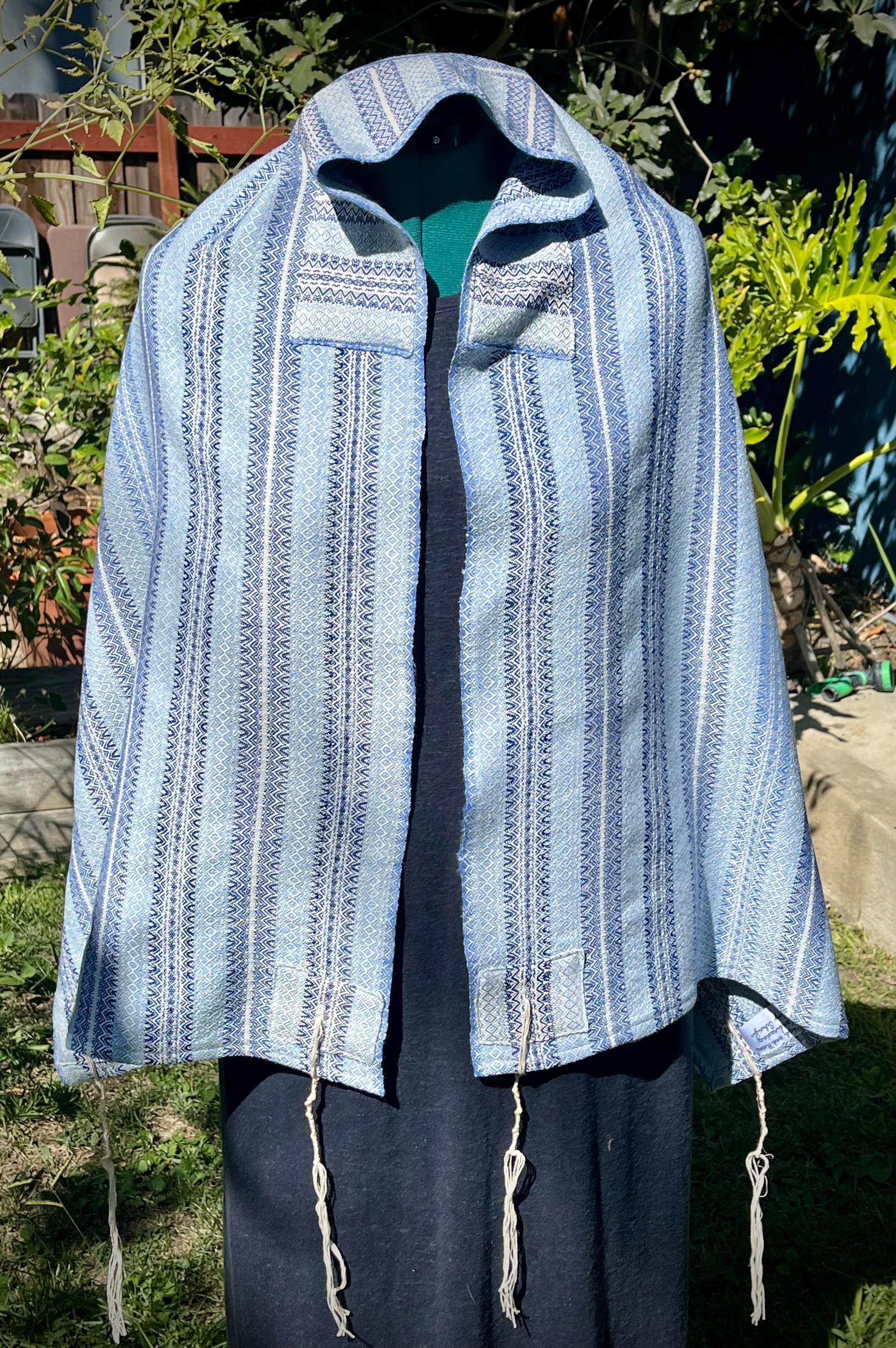 Handwoven Tallit or Shawl Custom Designed for You- Thread and Roses ...