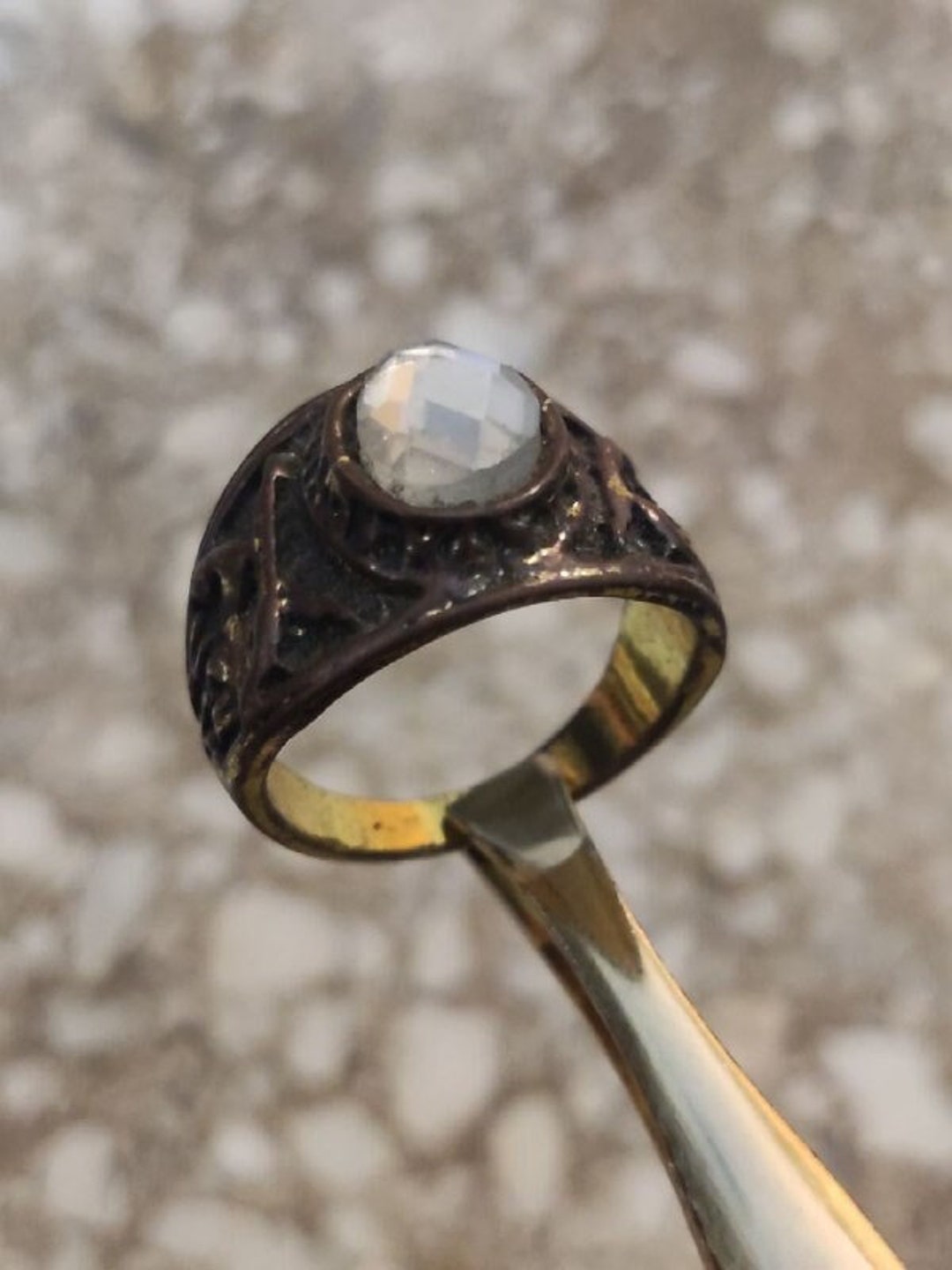 Very Rare Ancient Roman Solid Bronze Ring, Heavy Antique Piece, Stunning and Authentic - Etsy