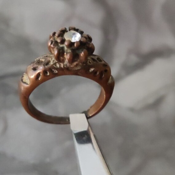 stunning rare ancient bronze wedding ring roman amazi… - Gem