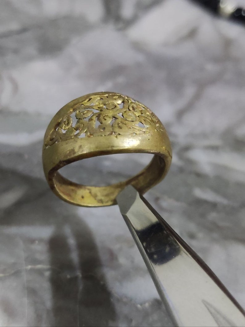 Ancient Medieval ROMAN Ring Ancient Ring Bronze Ring - Etsy