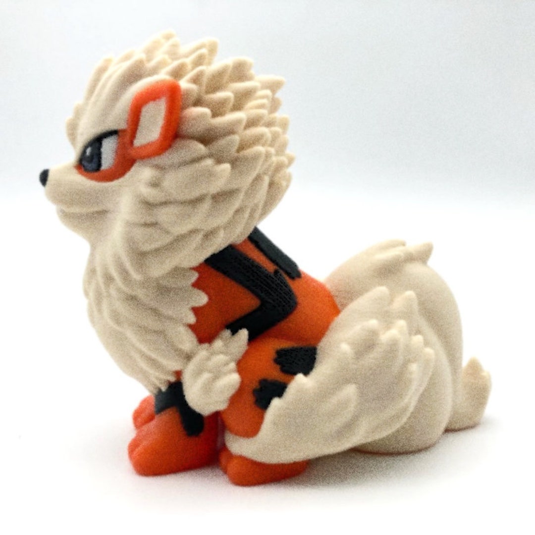 Arcanine Pokemon Figure 3D Printed Sculpture Pokemon Figurine Arcanine ...