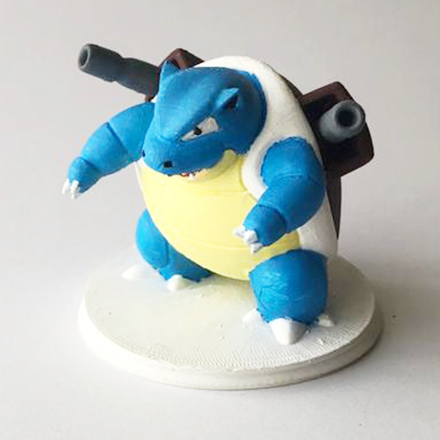 3D Printed Blastoise Figure Sculpture Pokemon Blastoise 4.3CM - Etsy