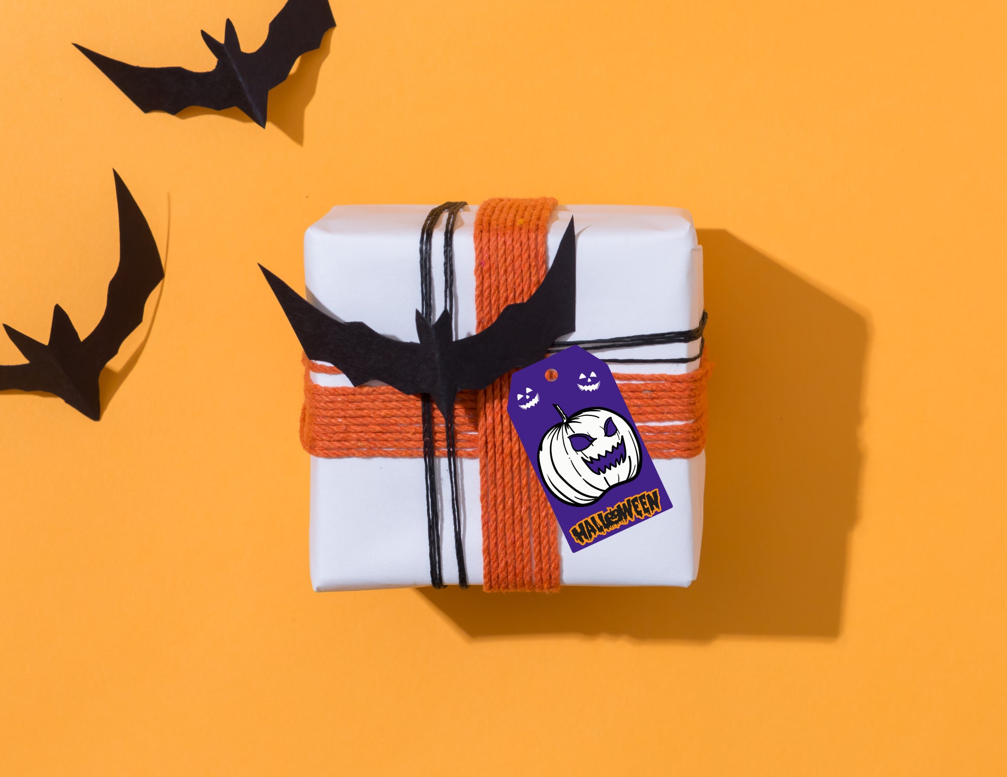 10 Printable Spooky Halloween Gift Tags. Instant Download Party Favor ...