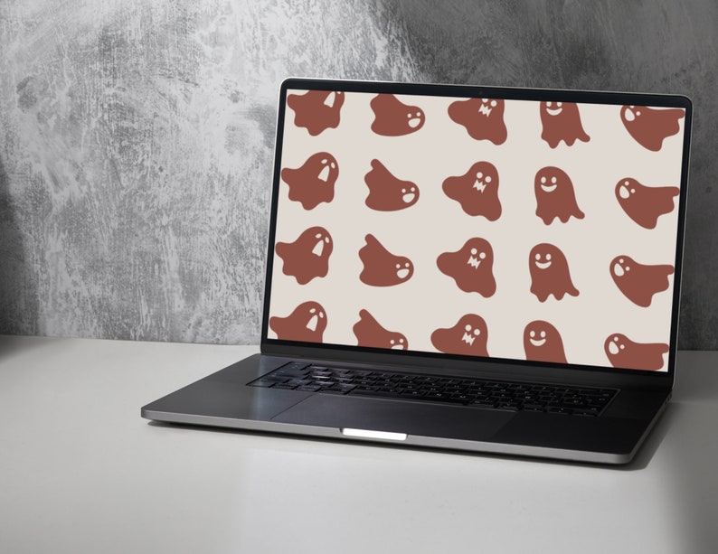 12 Printable Retro Halloween Patterns. Seamlessly Spooky: Groovy ...