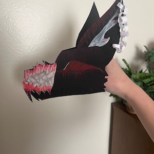Custom Paper Dragon Puppet Commissions - Etsy