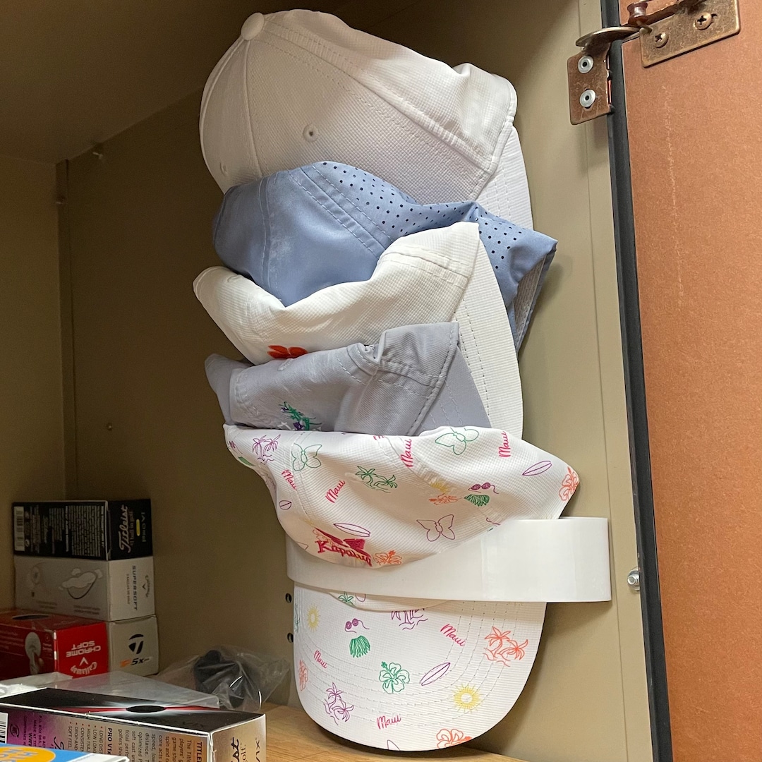 Hat Rack Organizer for Multiple Hats Stacked on Each Other - Etsy