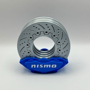 JDM Legends Rotor Coaster Set - 4 Coasters With a Brake Caliper Holder ...