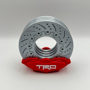 JDM Legends Rotor Coaster Set - 4 Coasters With a Brake Caliper Holder ...