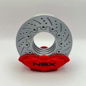 JDM Legends Rotor Coaster Set - 4 Coasters With a Brake Caliper Holder ...