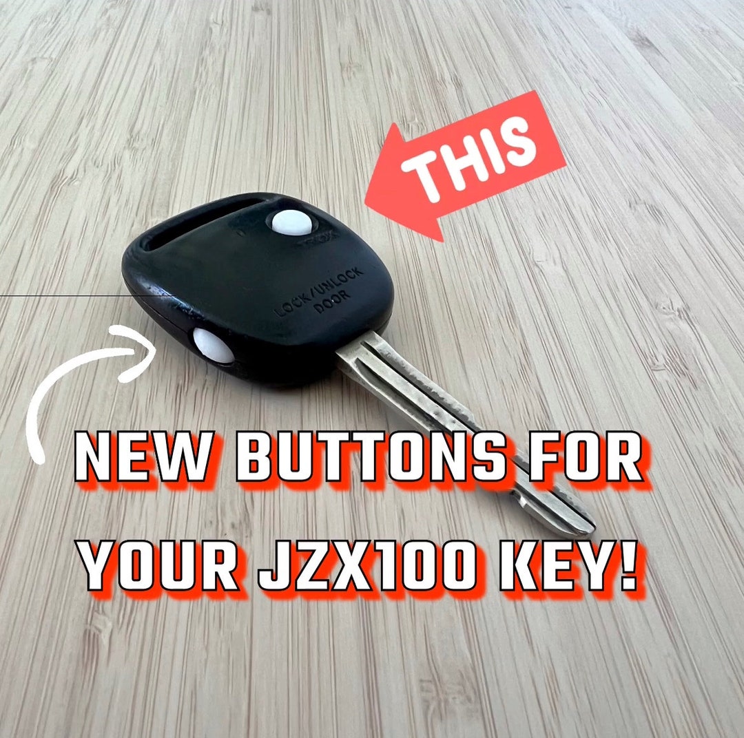 Toyota JZX100 Key Buttons Chaser/cresta/markii - Etsy
