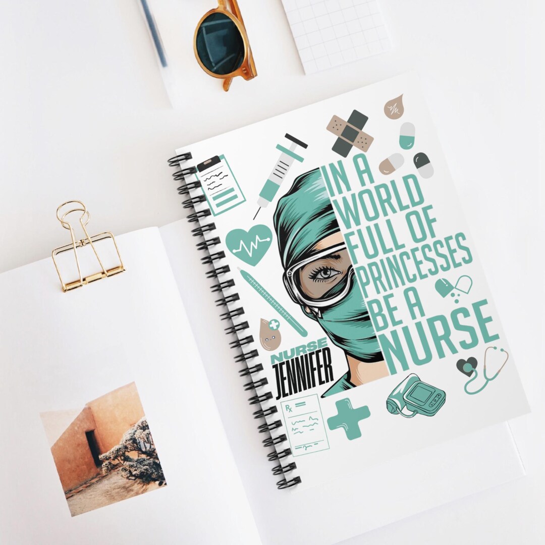 Nurse Inspirational Spiral Notebook: Health Care Journal & Gift - Etsy