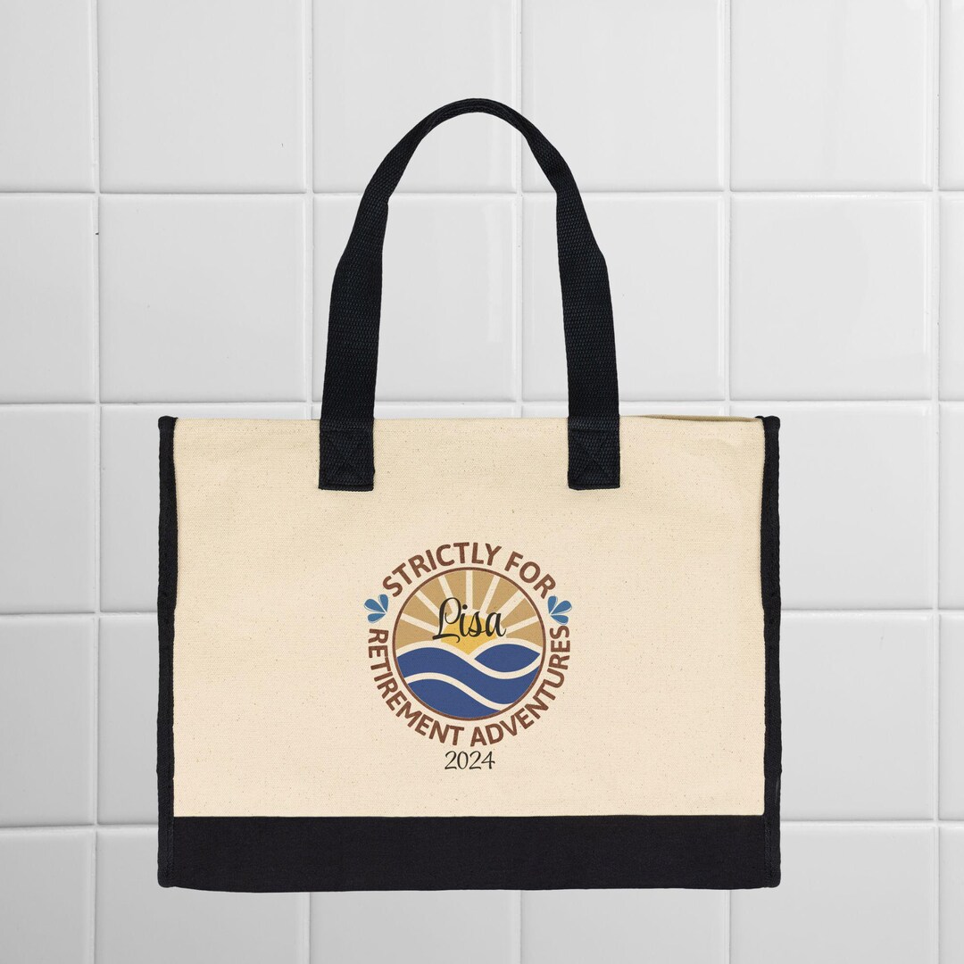 Retirement Tote Bag,travel Bag,retirement Gift,personalized Retirement ...