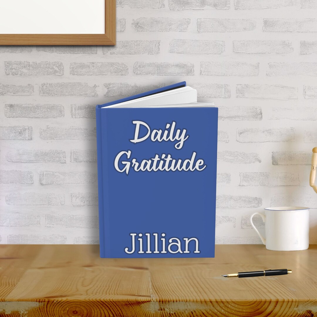 Personalized Gratitude Journal,daily Reflections Notebook, Self ...