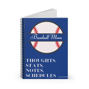 Personalized Baseball Mom Notebook:baseball Team Mom Gifts,personalized ...