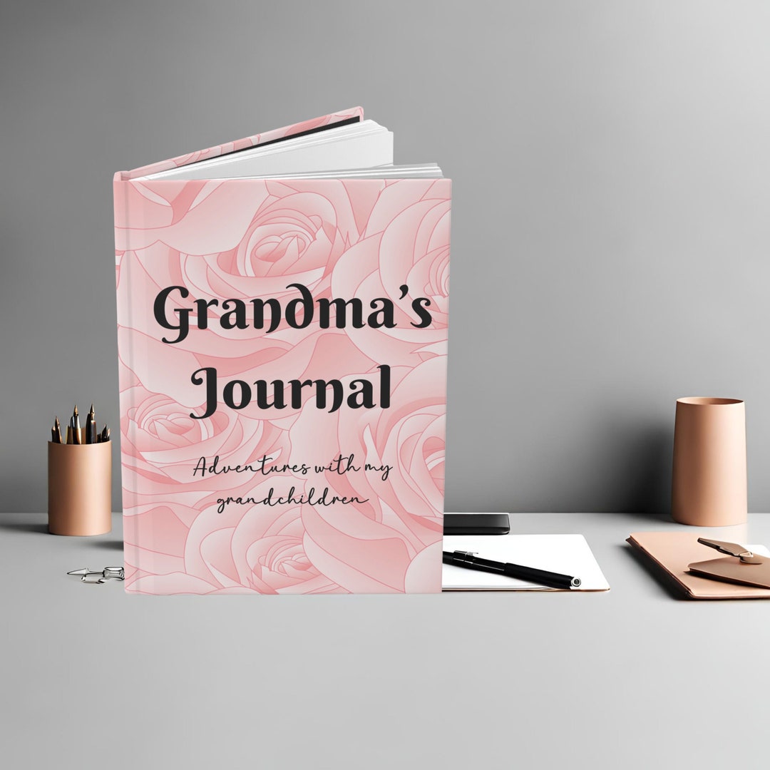 Grandparents Journal, Grandma Gift From Grandkids,memory Book ...