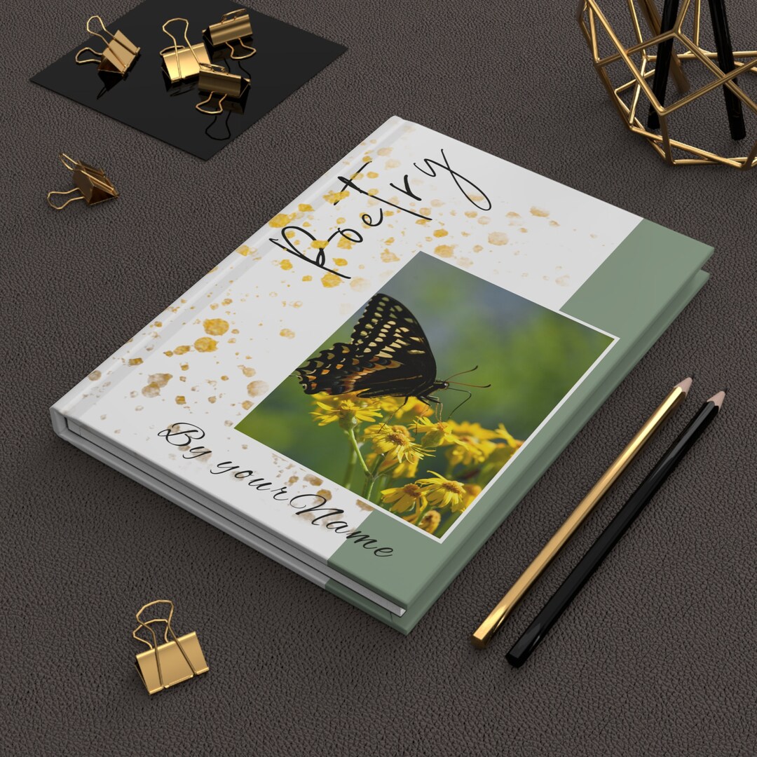 Poetry Journal,personalized Poetry Journal,custom Poetry Book ...