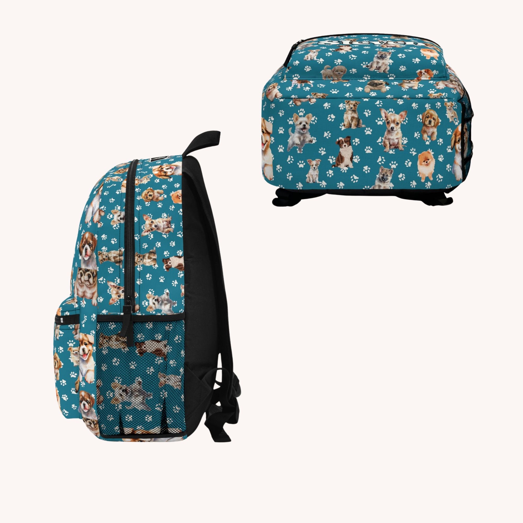 Personalized Puppy Backpack,custom Children's Backback,overnight Bag ...