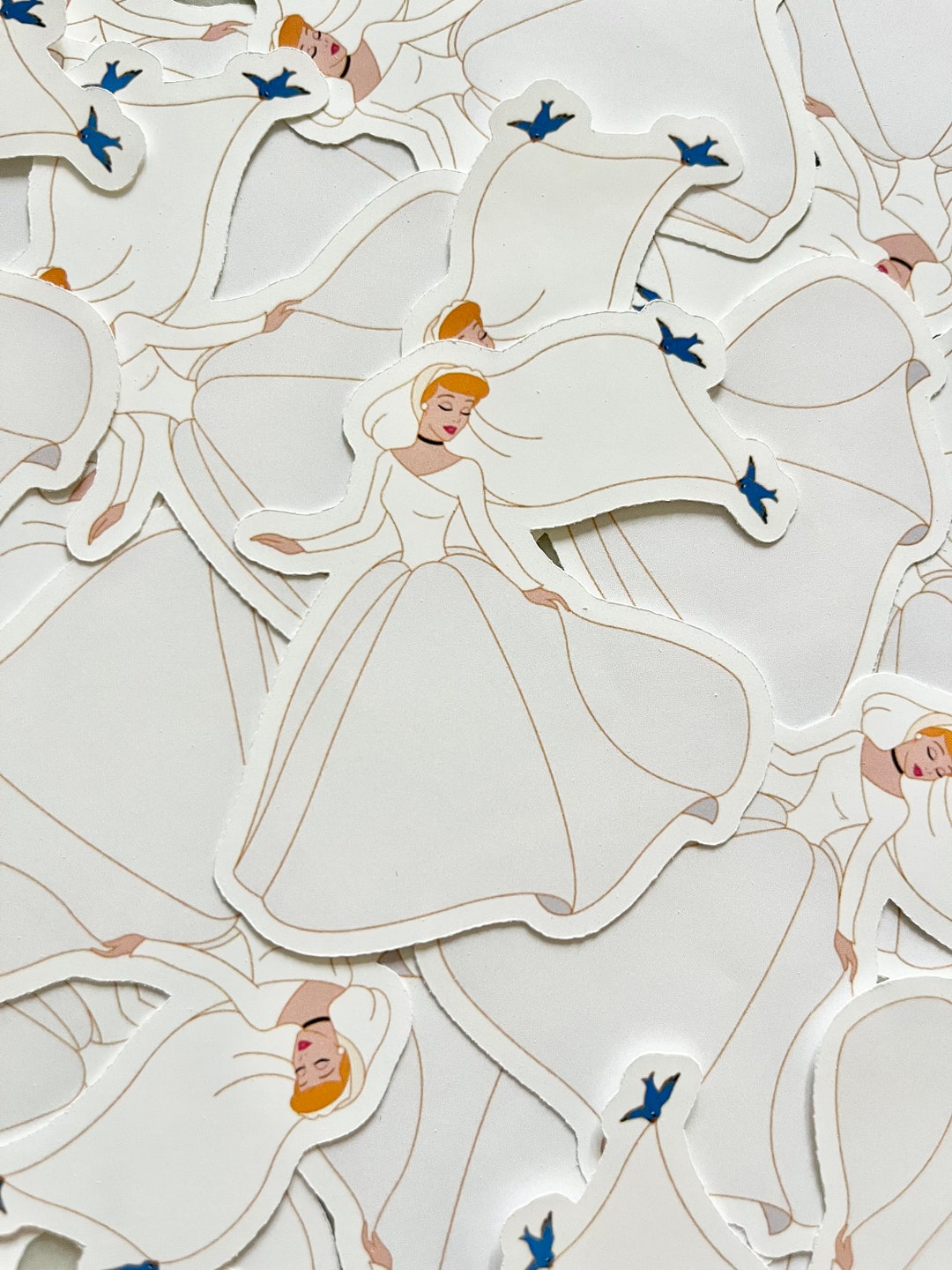 Veiled Bride Sticker - Etsy