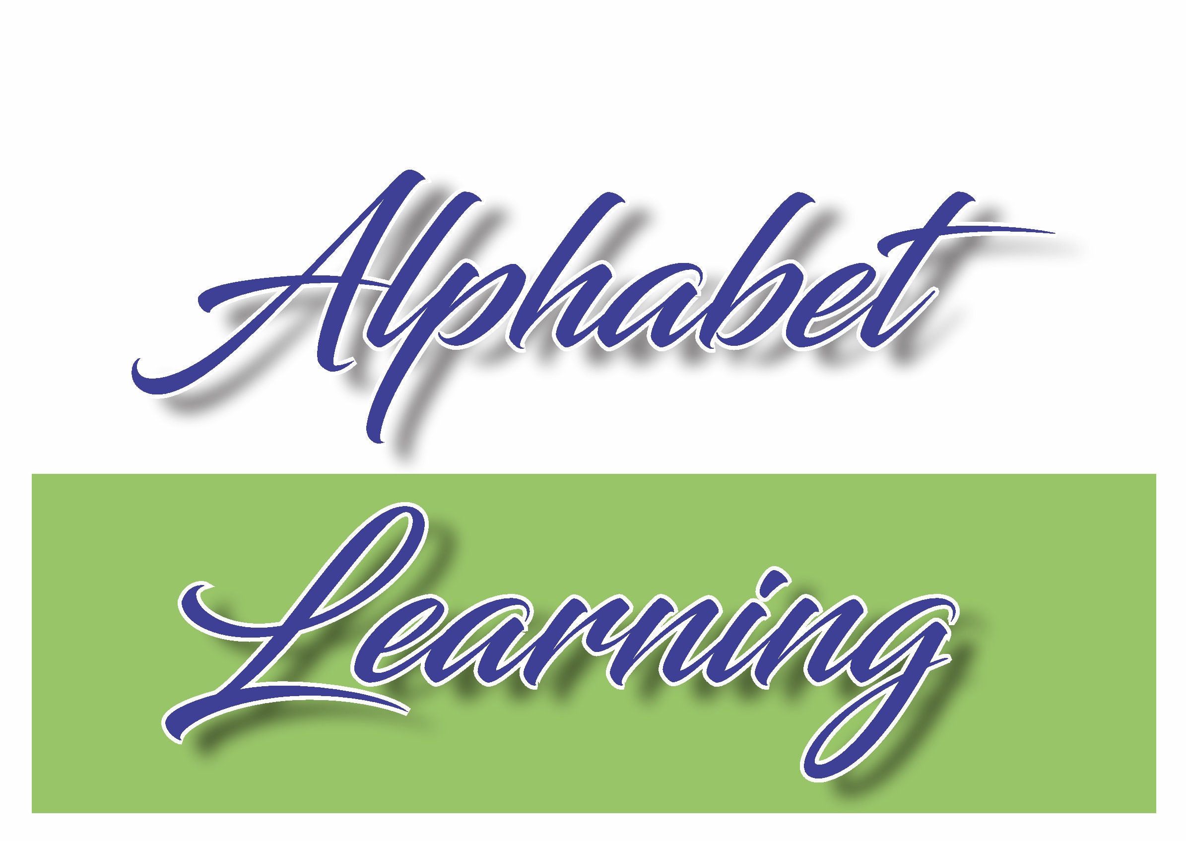 Ultimate Alphabet and Number Flashcards Set A to Z With Examples, 1 to ...